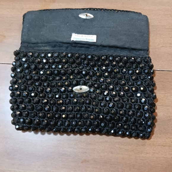 Franklin Simon | Bags | Vintage Franklin Simon Clutch Handbag Beaded ...